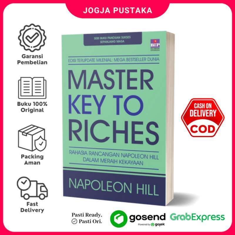 Promo Buku Master Key To Riches - Napoleon Hill Diskon 23% Di Seller Anjangsana Store ...