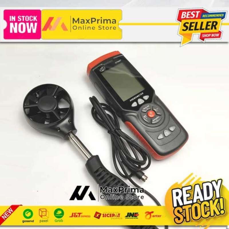 Promo Anemometer Data Logger Wind Cfm Cmm Air Flow Benetech Gt-8907 Diskon 23% Di Seller ...