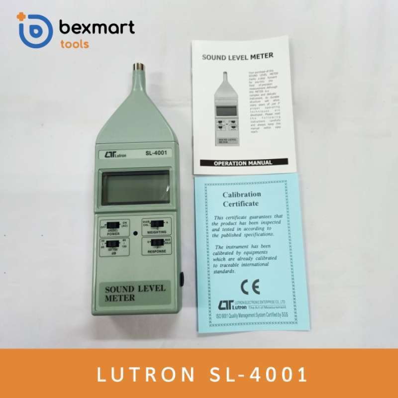 Promo Sound Level Meter Lutron Sl-4001/sl4001/sl 4001 Diskon 23% Di ...