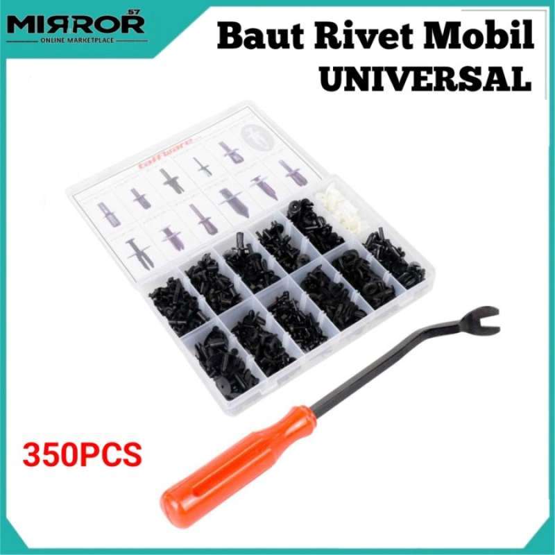 Promo Baut Rivet Mobil Mur Pengencang Panel Pintu Aksess Mobil 350pcs ...