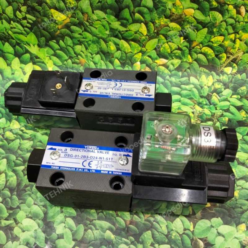 Promo Directional Valve Yuken Dsg-01-2b3-d24-n1-51t Dsg-01-2b3-a200-n1-50 Diskon 23% Di Seller ...