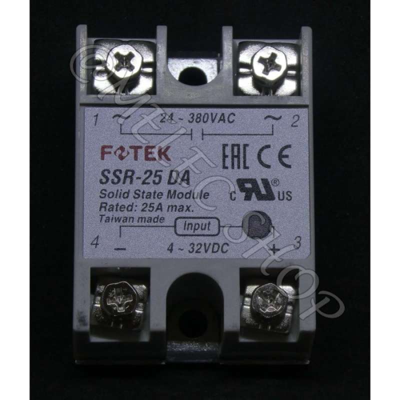 Promo Solid State Relay Module Ssr-25 Da Fotek Ssr-25da Diskon 23% Di Seller Darmaroca ...