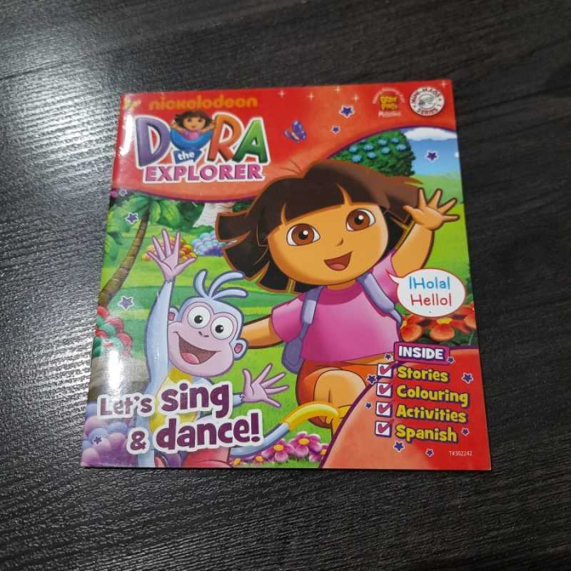 Promo Nickelodeon Dora Explorer Story Book Activity Book Buku Anak ...