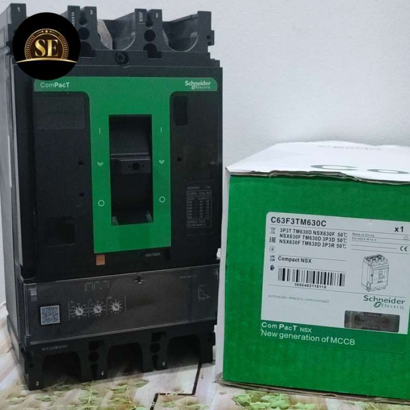 Promo Mccb / Breaker Schneider Nsx630f 3p 630a 3phase Lv432876 36ka ...