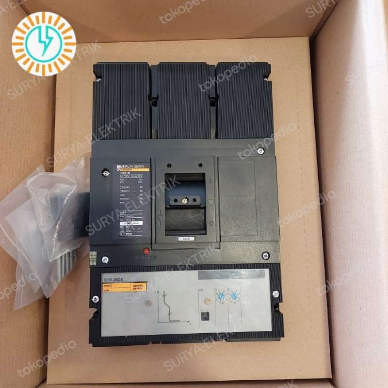 Promo Breaker Mccb Merlin Gerin Mg C801n C 801n C801 3p 50ka 800a 800 Amper Diskon 23% Di Seller ...
