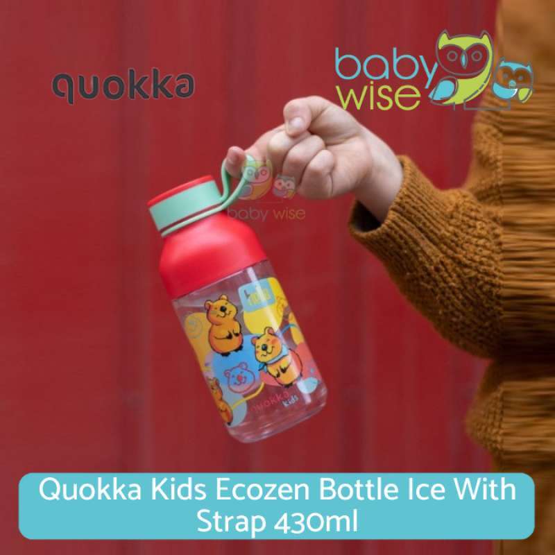 Promo Quokka Kids Ecozen Bottle Ice With Strap 430ml - Botol Minum Anak Diskon 23% Di Seller ...
