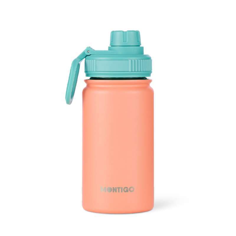 Promo Insulated Water Botle Montigo Ace Bottle Mini 14oz - 410ml Peach ...