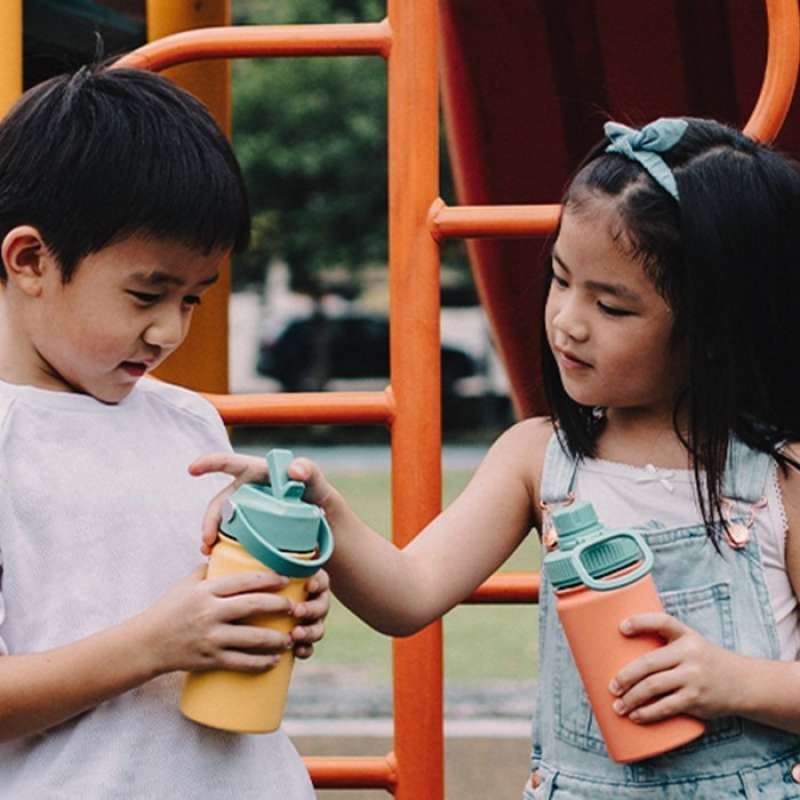 Promo Insulated Water Botle Montigo Ace Bottle Mini 14oz - 410ml Peach ...