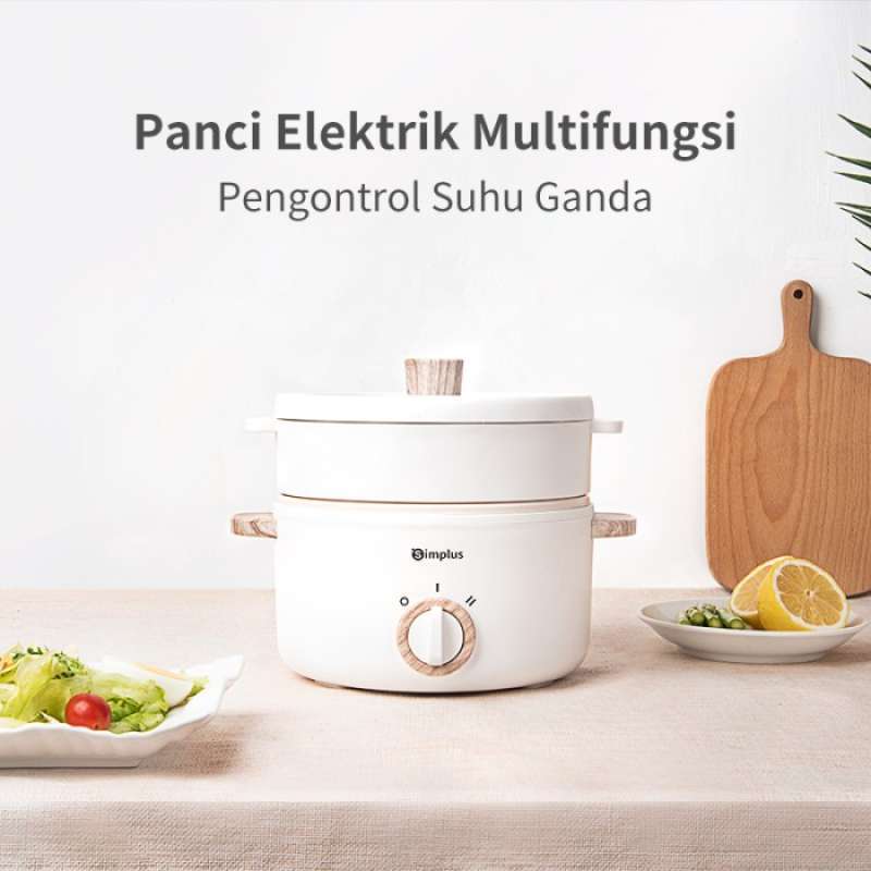 Promo Simplus Panci Listrik Kukusan Serbaguna 1.5l - Grosir Diskon 16% ...