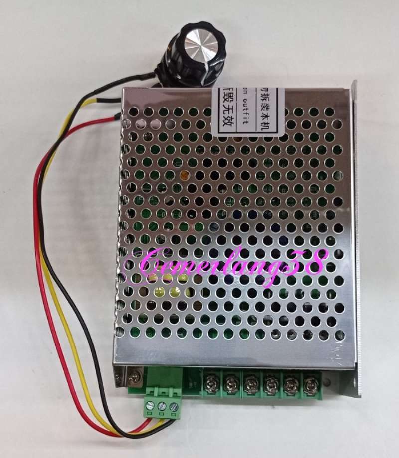 Promo Ac 110-220v Pwm Speed Controller For Dc 0-100v 500w Spindle Motor ...