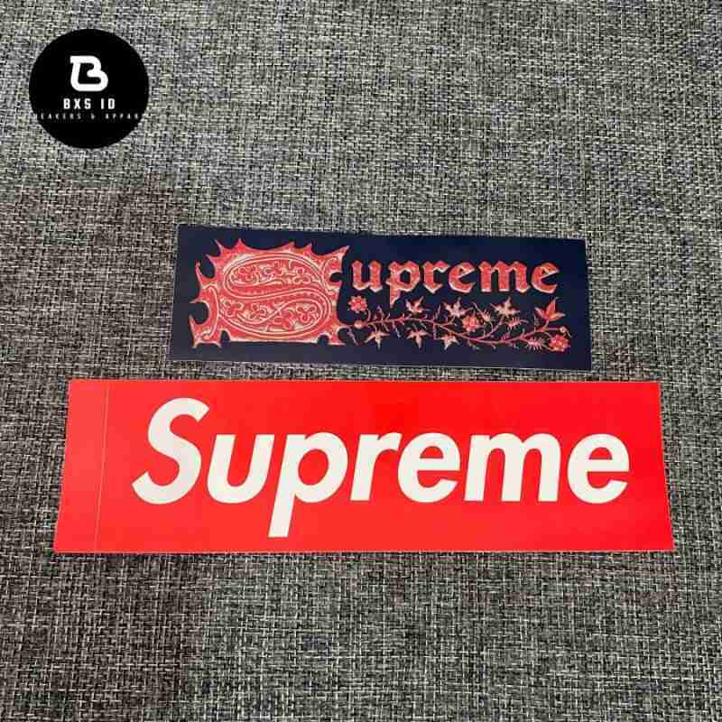 Jual Supreme Sticker Futura, Mini Logo, Saint Sebastian Dijamin ...
