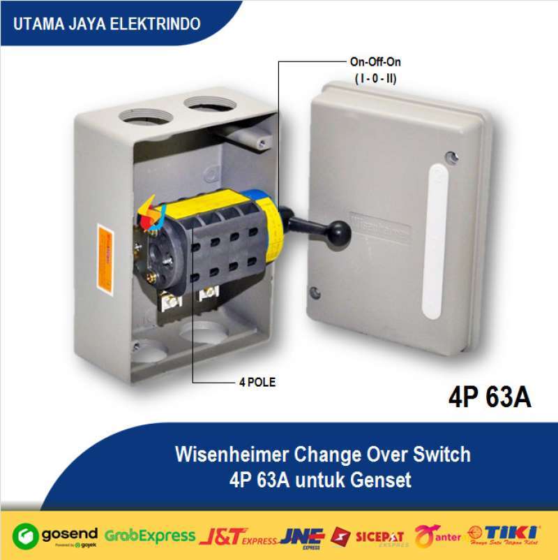Promo Wisenheimer Change Over Switch 4p 63a Untuk Genset Diskon 23% Di ...