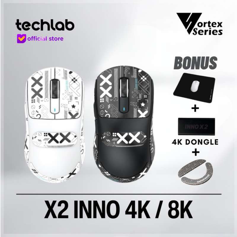 Promo Vortexseries Inno X2 / X-2 4k / 8k Light Wireless Gaming Mouse ...