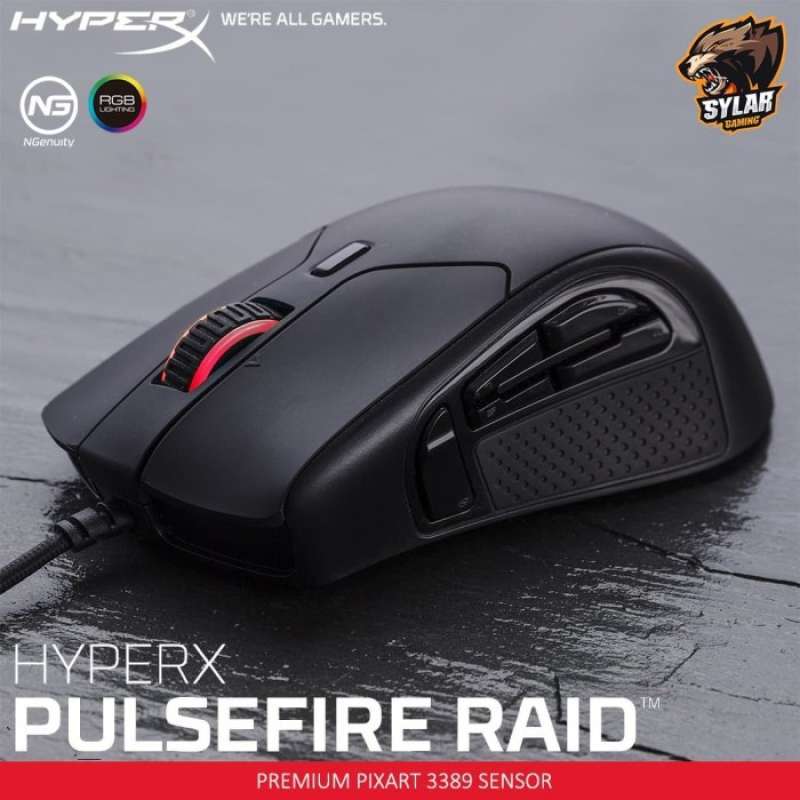 Promo Hyperx Pulsefire Raid Rgb Gaming Mouse Diskon 23% Di Seller Utepe ...