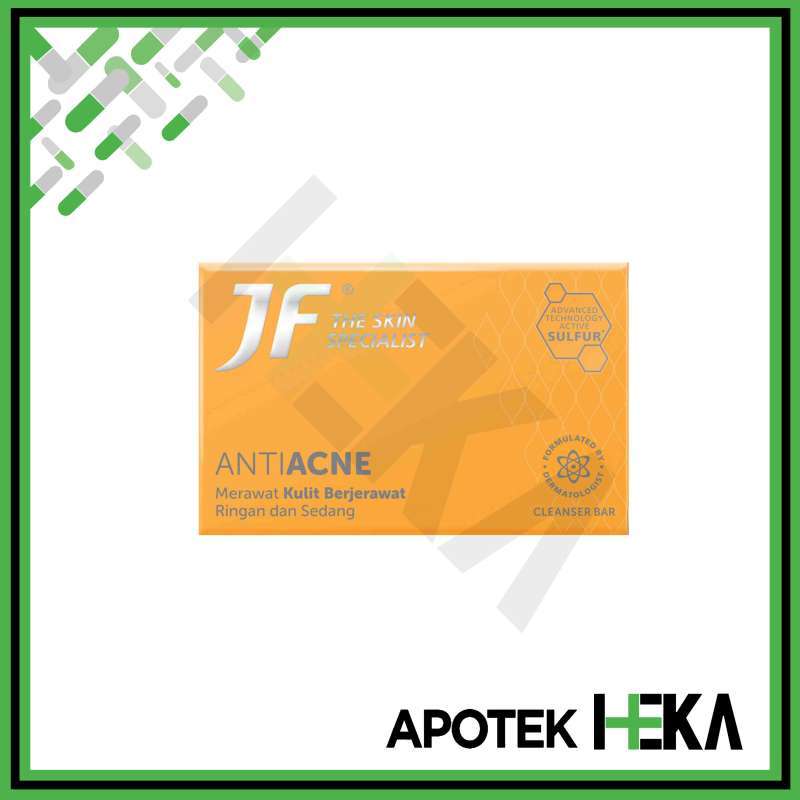 Jual Jf Sulfur Anti Acne Cleanser Bar - Sabun Batang Di Seller Apotek ...