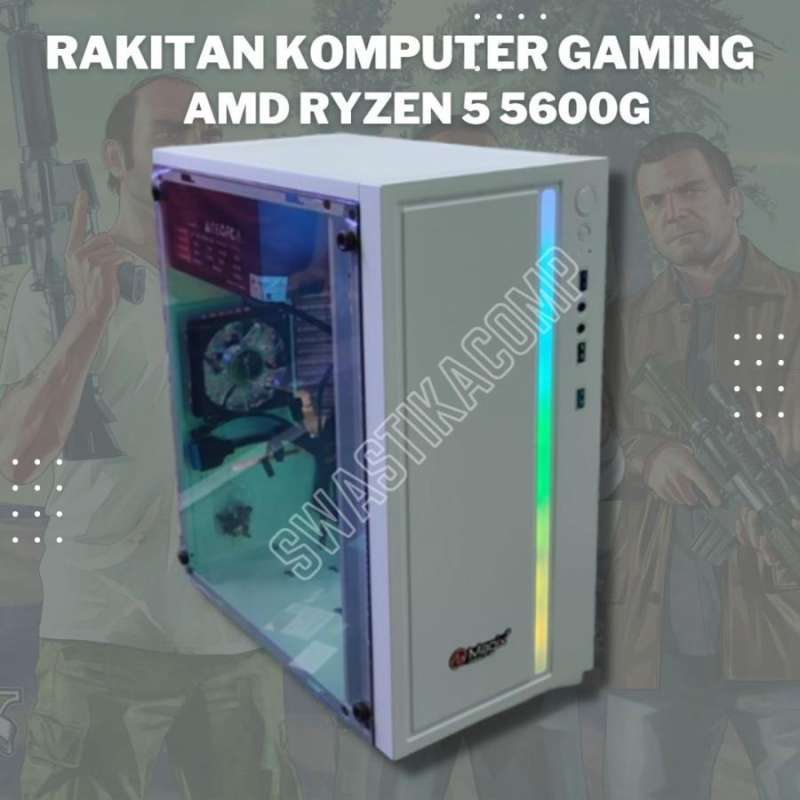 Jual Pc Rakitan Gaming Amd Ryzen 5 5600g Ram 16gb Ssd 256gb - Cpu ...