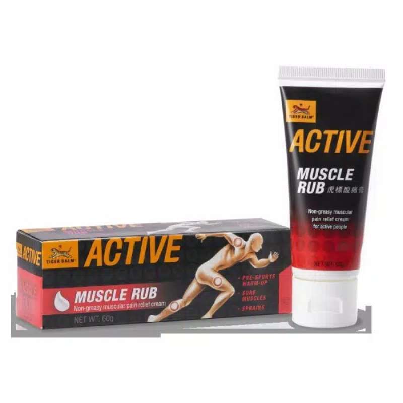Promo Tiger Balm Active Muscle Rub 60g Diskon 33% Di Seller Danmart ...