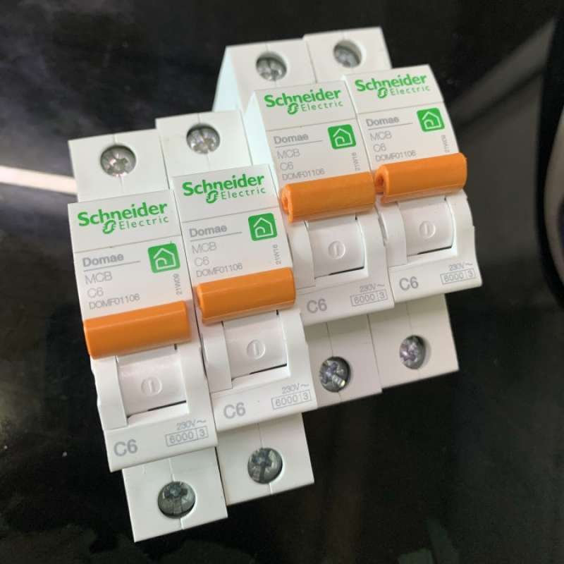 Promo Mcb Domae Schneider 1p 6a / 1pk 10a / 1p 16a / 1p 20a New Domae 1phase - 16a Diskon 50% Di ...