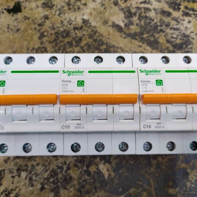 Promo Mcb Schneider Domae 16a 3phase Diskon 50% Di Seller Selera_kita ...