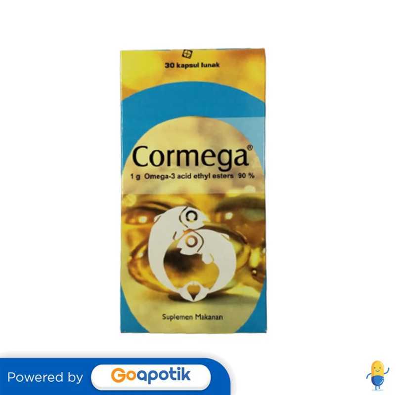 Jual Cormega Botol 30 Kapsul Di Seller Apotek Age Farma - Tegal Sari ...