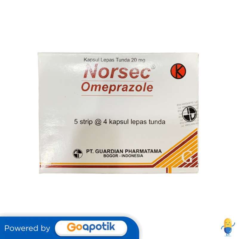 Jual Norsec 20 Mg Box 20 Kapsul Di Seller Apotek Haufanza Farma - Duren ...