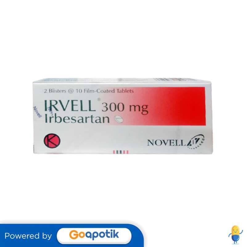 Jual Irvell 300 Mg Box 20 Tablet Di Seller Apotek Mg Farma - Duren Jaya ...