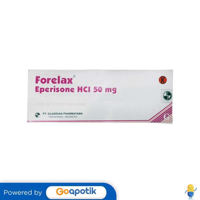 Jual Forelax 50 Mg Box 50 Tablet Di Seller Apotekmu Padang - Koto Pulai ...