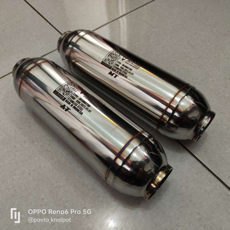 Promo Resonator Performance Knalpot Mobil Manual Dan Otomatis - Matic ...