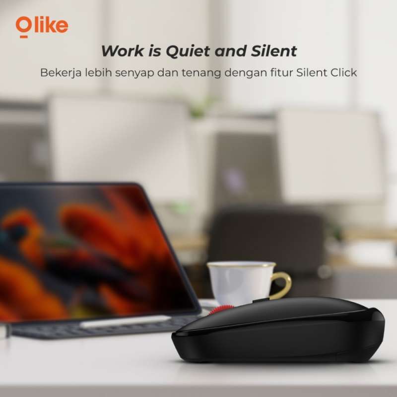 Jual Olike Mouse Wireless M3 Optical Dengan Receiver Usb Untuk Pc ...