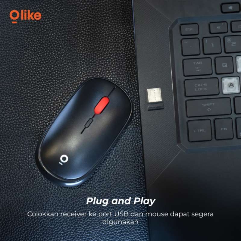 Jual Olike Mouse Wireless M3 Optical Dengan Receiver Usb Untuk Pc ...