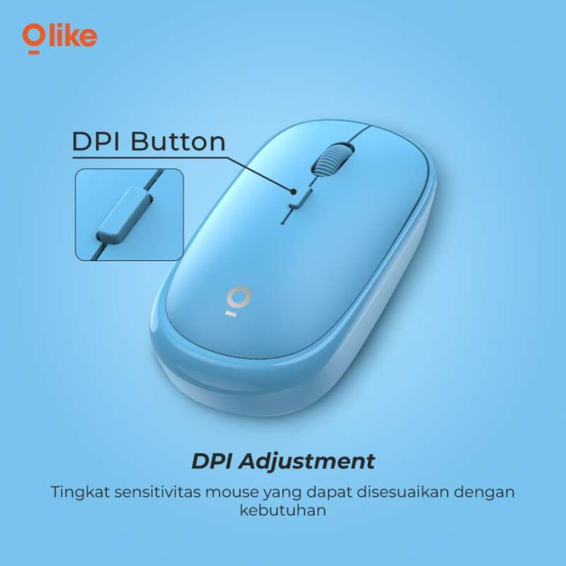Jual Olike Mouse Wireless M3 Optical Dengan Receiver Usb Untuk Pc ...