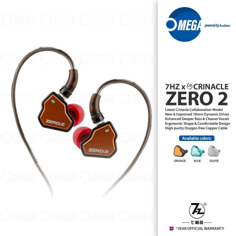 Promo 7hz X Crinacle Zero: 2 10mm Dynamic Driver 2pin In-ear Iem ...