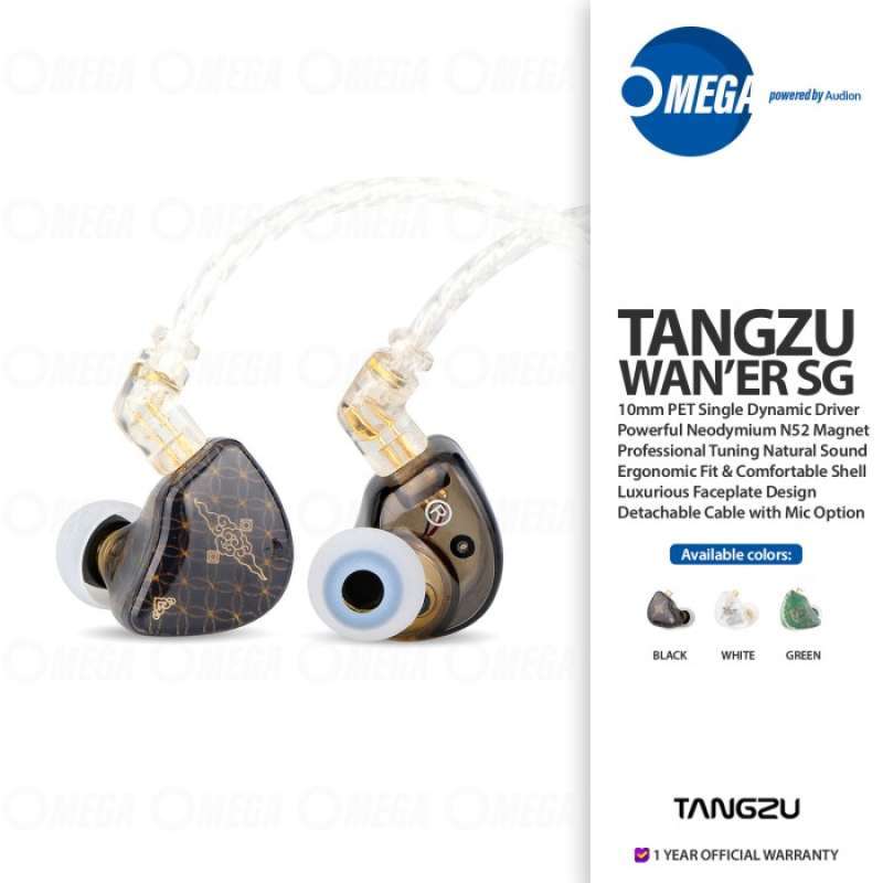 Promo Tangzu Wan'er/wan Er/waner Sg 10mm Dynamic Driver 2pin Qdc In-ear ...