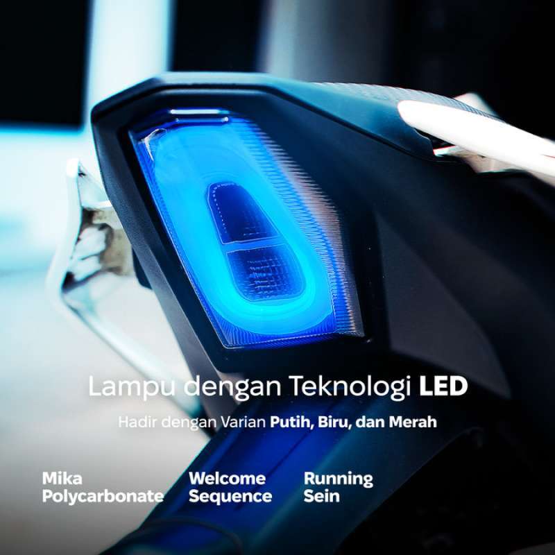 Promo Jpa Lampu Stop Led For V3 V4 Mv 4 New Tipe R1 - Senja Merah ...