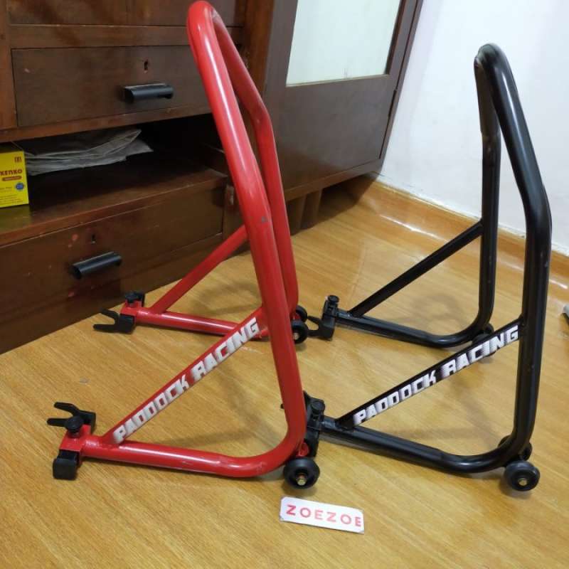 Promo Standar Paddock Pedok Jalu Y 150 250 Gsx Mxking Byson Er6 - Merah ...