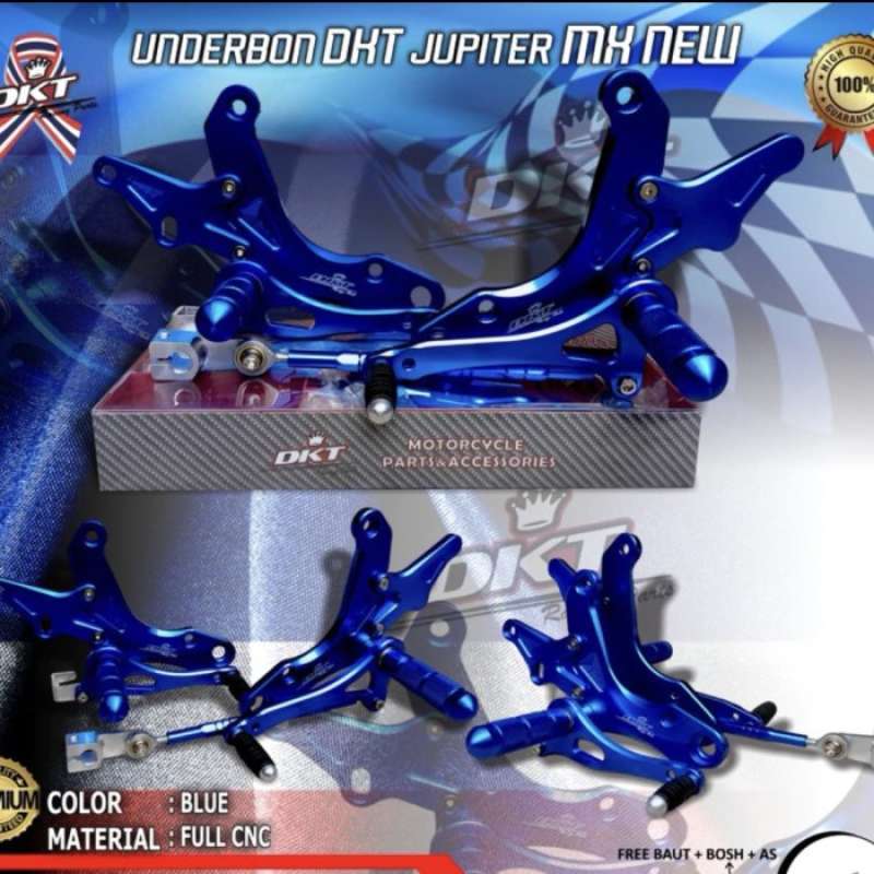 Promo Underbone Underbon Step Full Cnc Black Mx Old Mx New - Biru ...