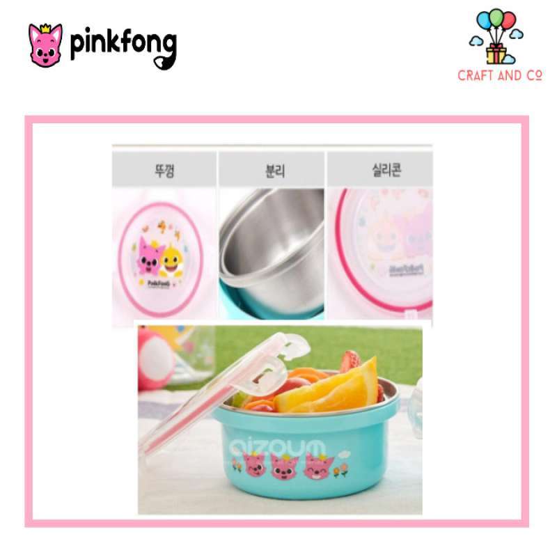 Promo Pinkfong Babyshark Multipurpose Kids Food Storage Tempat Makan ...