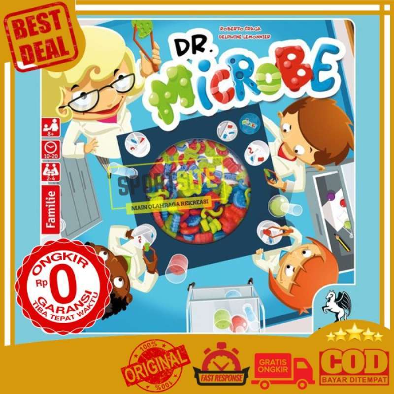 Promo Blue Orange Games Dr.microbe Tantangan Mengambil Mikroba. Board Game Diskon 50% Di Seller ...