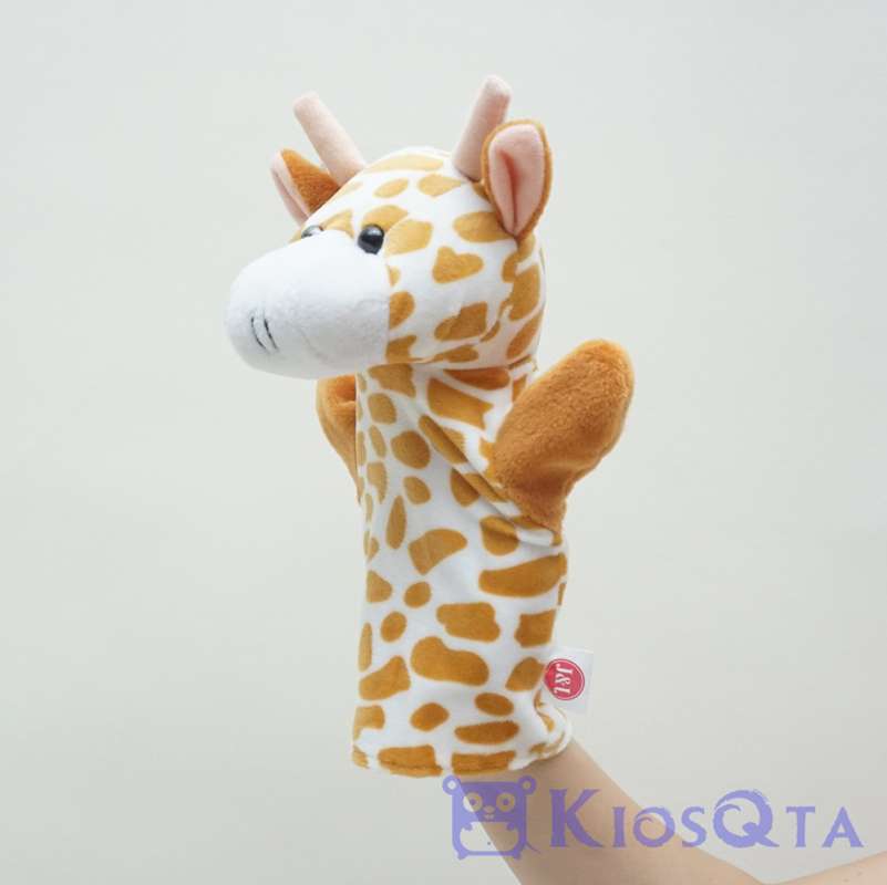 Jual Boneka Tangan Hand Puppet Jerapah Giraffe Totol Coklat Di Seller Boneka Surabaya - Gunung ...