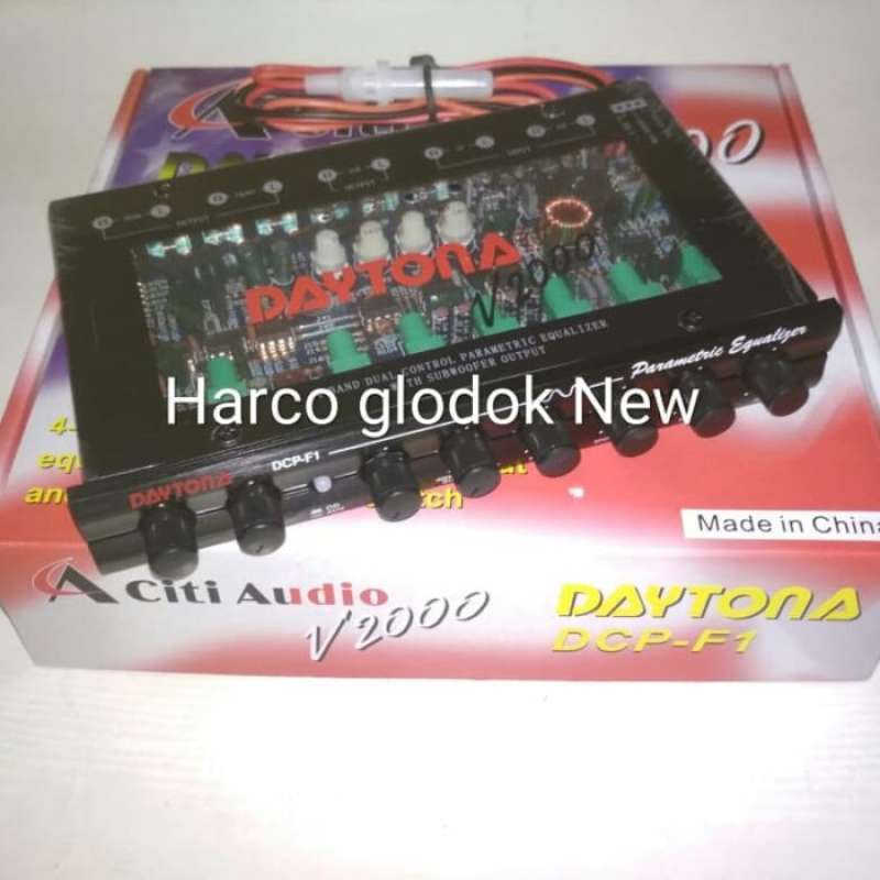 Promo Pre Amp Parametrik Citi Audio Daytona F1 V2000 Diskon 12% Di ...