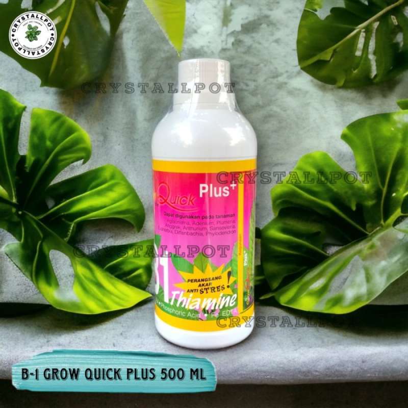 Promo Promo - Pupuk Vitamin B1 Plus Grow Quick 500ml Hormon Akar - B1 Plus Besar Diskon 50% Di ...