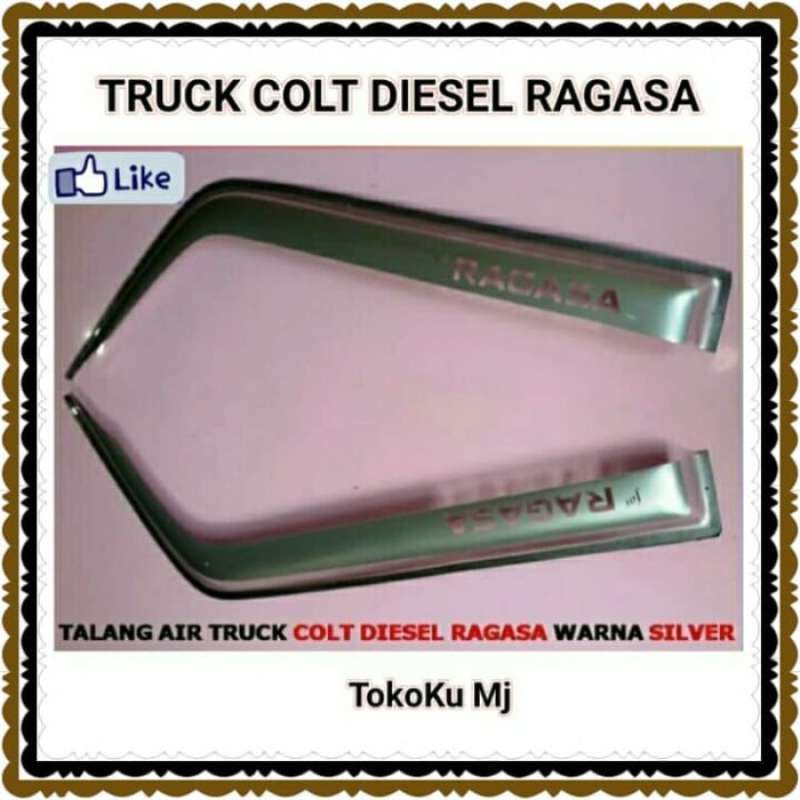 Promo Talang Air Mobil Ragasa Depan - - Model Lebar - Silver Diskon 24% ...