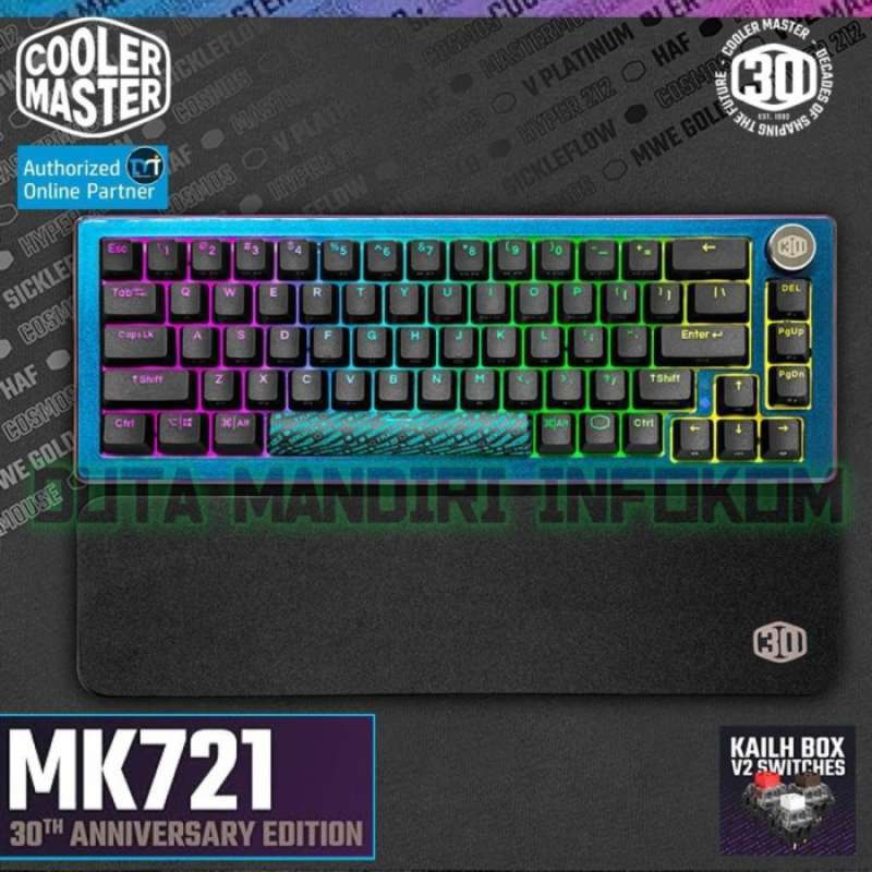 Promo 100% Produk Ori Cooler Master Mk721 - 65% Hybrid Wireless ...