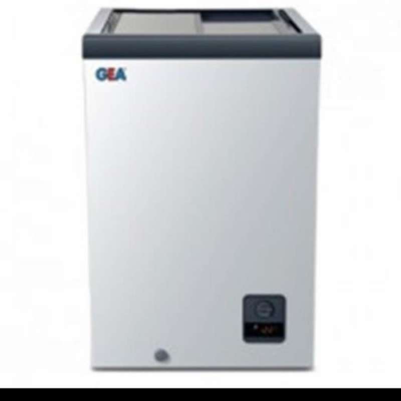 Promo Freezer Box Gea Sliding Flat Glass Sd103 Sd-103 Sd 103 Chest ...
