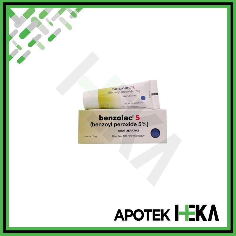 Jual Benzolac 5% 5 Gr - Obat Jerawat Di Seller Apotek Heka Jakarta ...