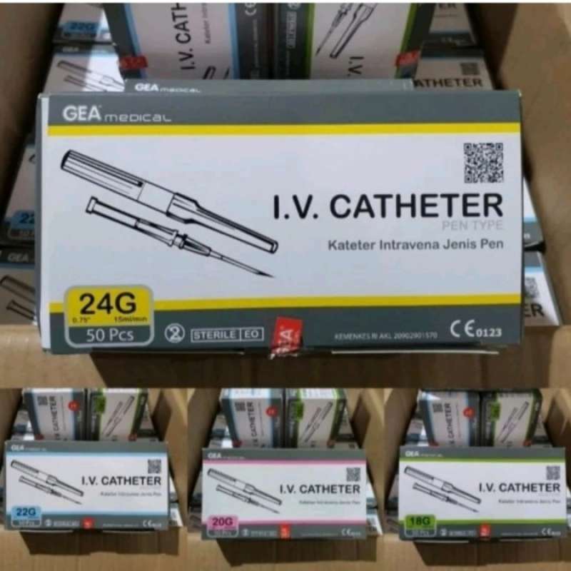 Promo Gea Iv Catheter / Abbocath Abocat Surflo / Kateter Intravena ...