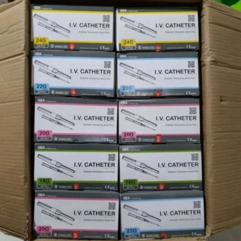 Promo Gea Iv Catheter / Abbocath Abocat Surflo / Kateter Intravena ...