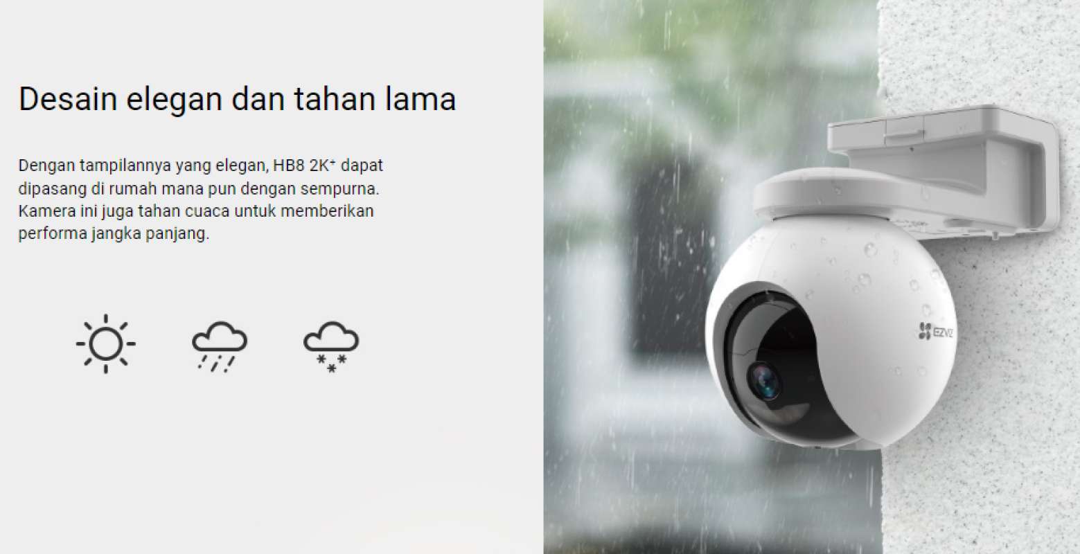 Jual Ezviz Hb8 2k+ 4mp Smart Home Wifi Ip Camera Cctv Outdoor 1440p ...