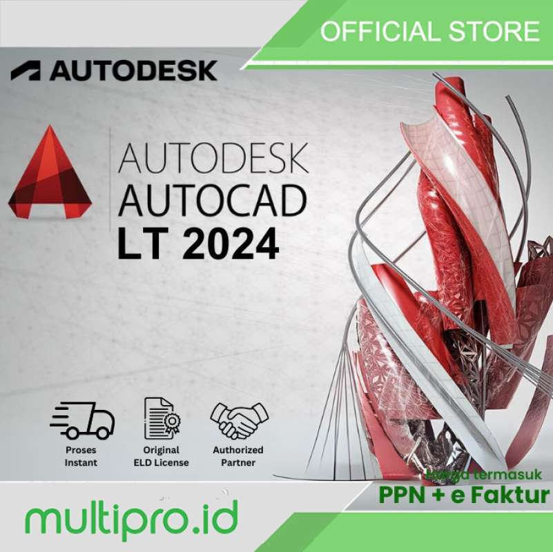 Jual Autocad Lt 2024 Commercial New Single-user Eld Subscription Di Seller Multipro.id Official ...