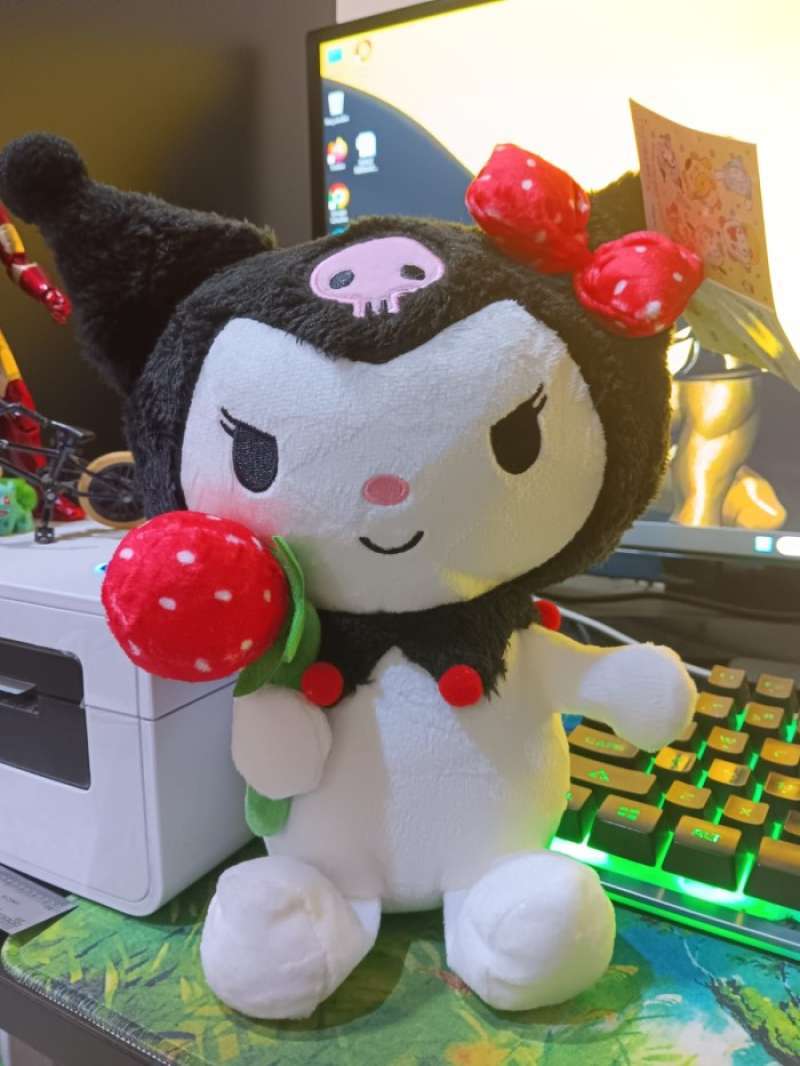 Jual Boneka Original Kuromi Strawberry Plush By Sanrio Di Seller Retail ...